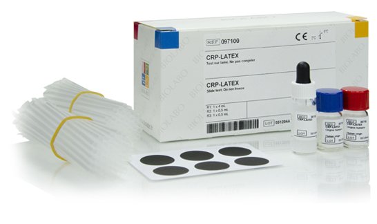 CRP-LATEX - Slide Tests - Slide Test Kit by BIOLABO S.A.S