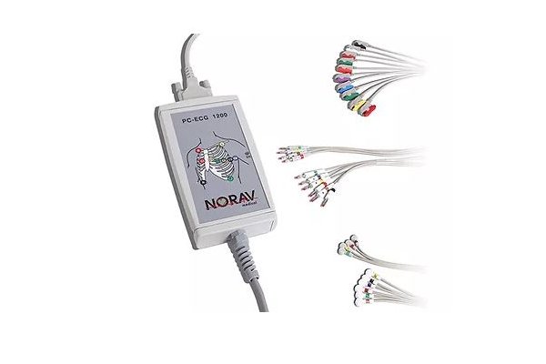 Norav 1200HR High-Resolution PC-Based ECG Device
