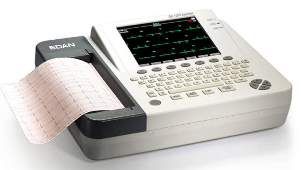 Edan SE-1200 Express 12-Channel ECG For Cardiovascular Diagnostics System