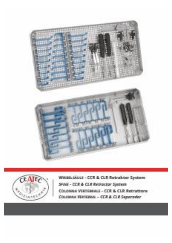 CEATEC - Model CCR and CLR - Retractor System - Brochure
