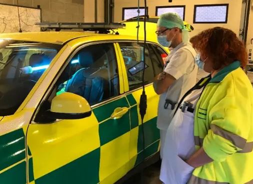 UVC Decontamination Device for Hospital Centers and Vehicles ...