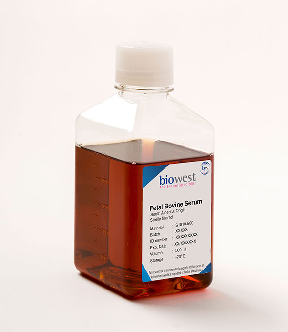 Biowest S1810 Fetal Bovine Serum (FBS)