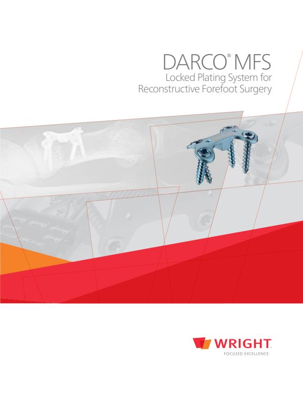 DARCO - Modular MFS - Locked Plating System for Reconstructive Forefoot ...