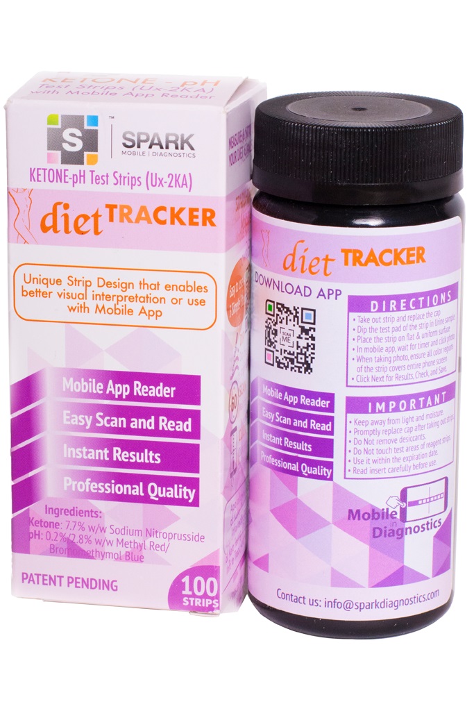 Spark Diagnostics - Ux-2KA - DietTracker Products - Ketone-pH ...