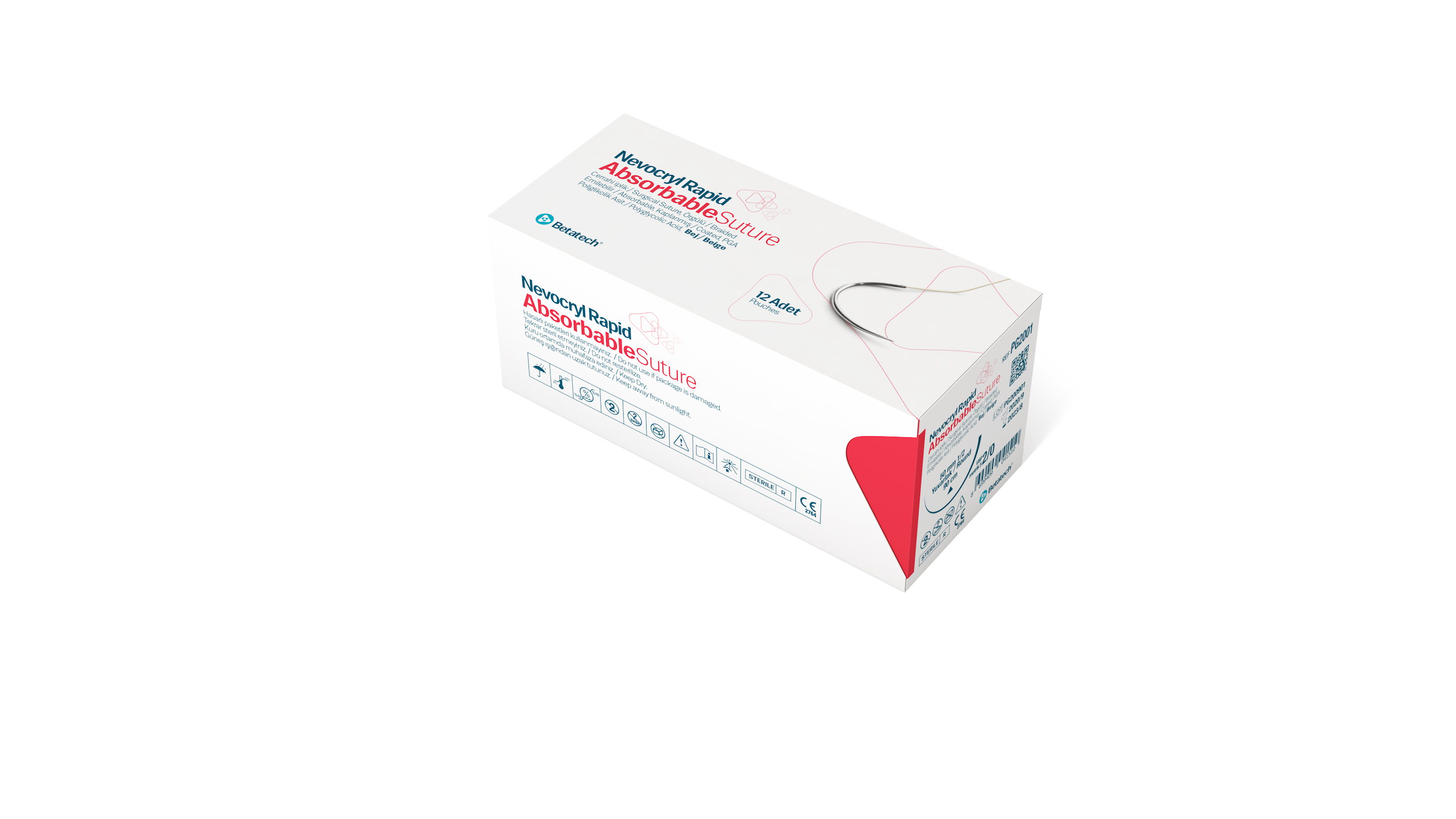 Betatech NEVOCRYL RAPID PGA Suture