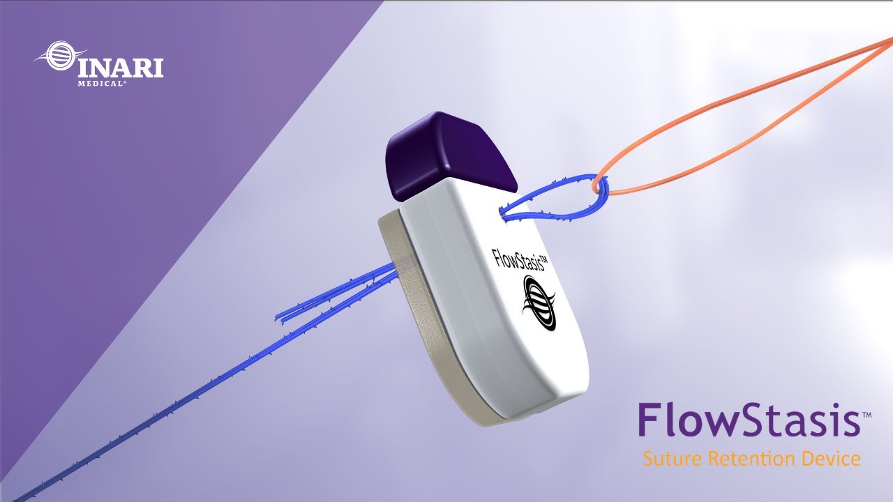 FlowStasis Suture Retention Device - Video