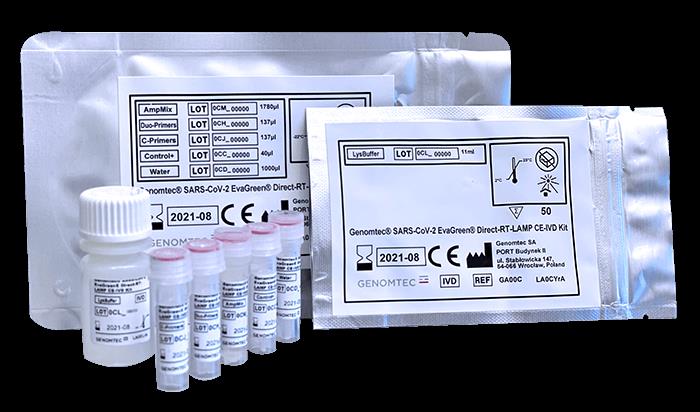 Genomtec - SARS-Cov-2 EvaGreen Direct-RT-LAMP CE-IVD Kit by ...