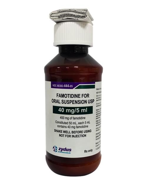 Zydus - USP - Products - F - Famotidine for Oral Suspension ...