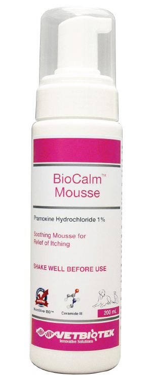 Biocalm Soothing And Calming Mousse For Relief Of Itching