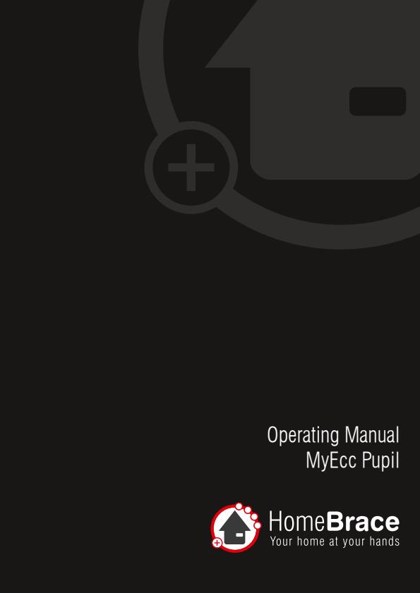 HomeBrace - Model MyEcc Pupil - Special Control Module - Operating Manual