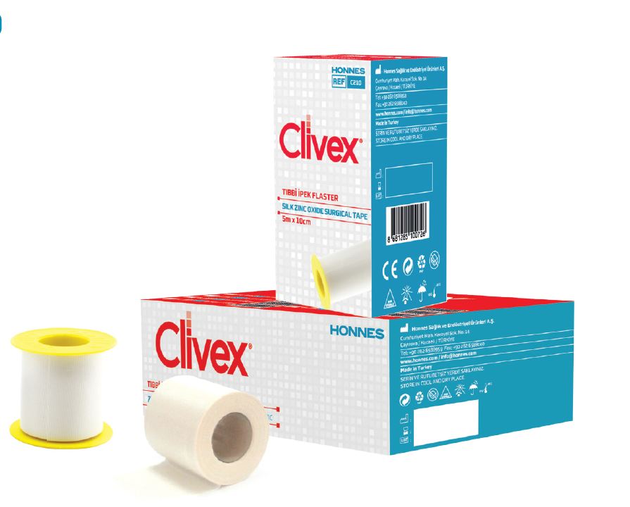 Clivex - Clivex - Silk Surgical Tape by Honnes Saglik Ve ...