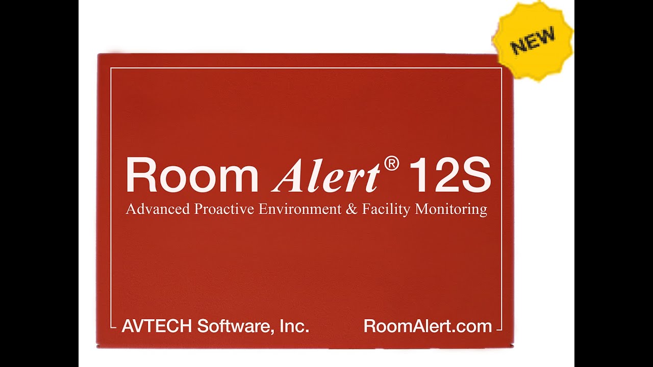 Introducing the Room Alert 12S - Advanced & Secure Environment ...