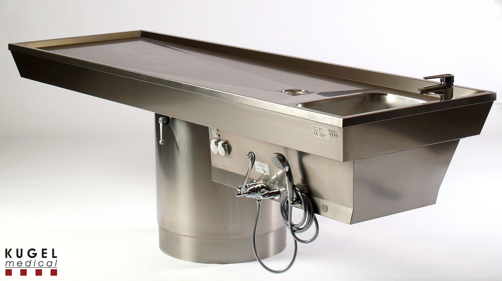 Autopsy Table ST 10/150 - Height-Adjustable Autopsy Tables and Accessories