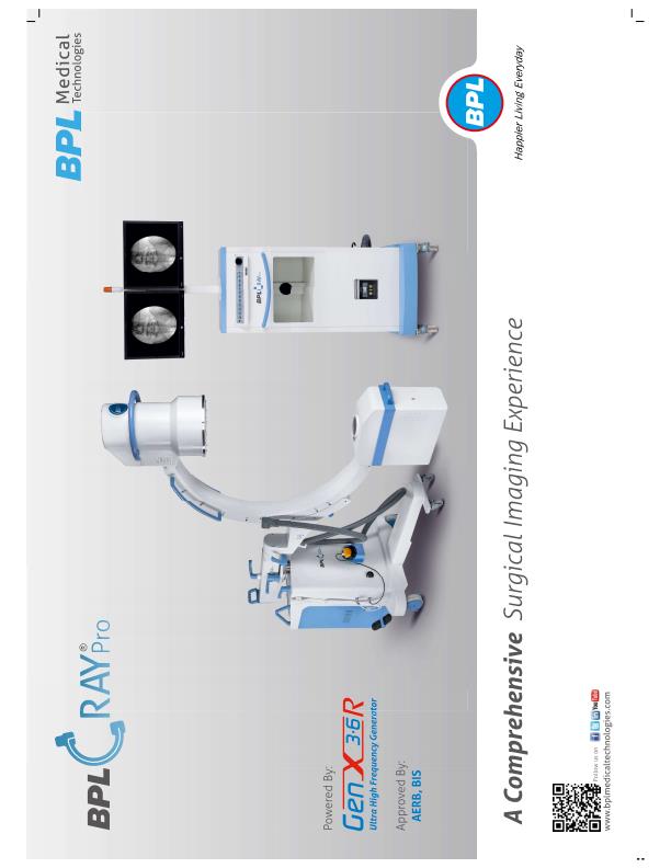 BPL-Medical - Model C - Ray Pro - Surgical Imaging System - Brochure
