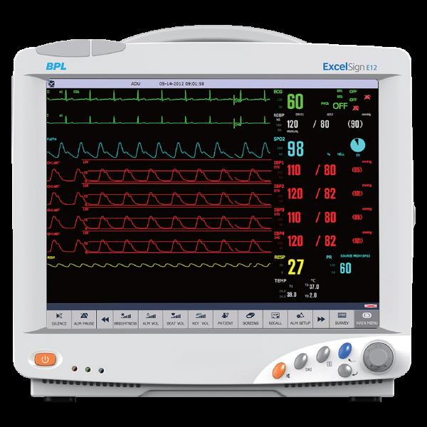 BPL - EXCELSIGN E12 - Patient Monitor - MODULAR MONITOR By BPL Medical ...