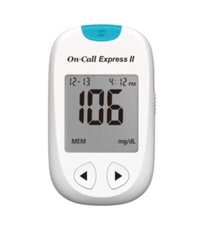 Express II - Point of Care - On Call - Blood Glucose ...