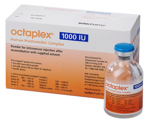 Octaplex Human Prothrombin Complex Concentrate