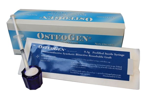 OsteoGen - Crystal Clusters - 0.3 gram Pre-filled Syringe ...