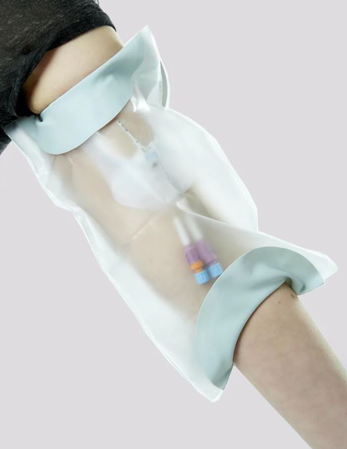 Care + Wear - Shower Cover - PICC Line Shower Cover By Care+Wear