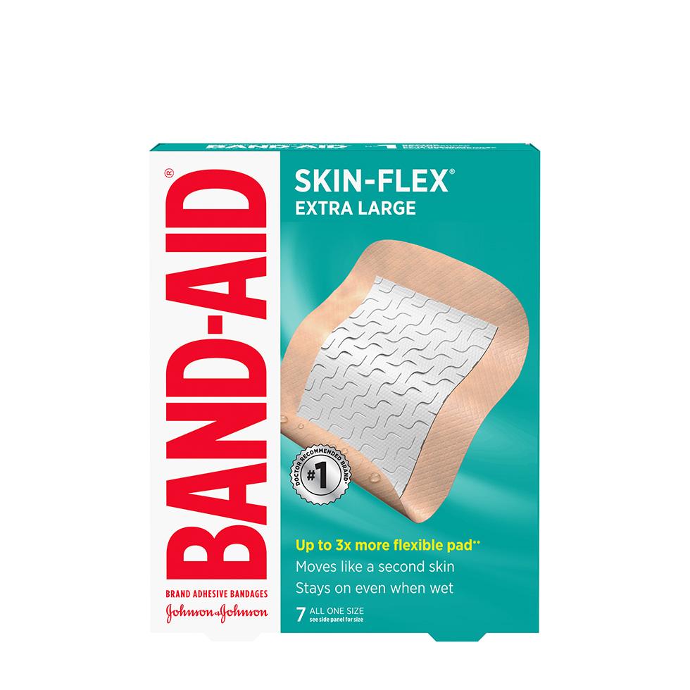 Band-Aid Skin-Flex - Skin-Flex - 7 Count Extra Large All One ...