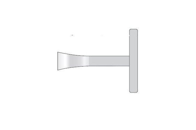 Bone Chisel Osteotomes - Chisel Post Mortem T Shape by NAZMED ...