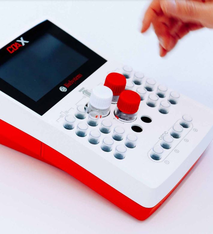 COAX - Analysers & Devices - Semi-Automated Coagulometer by ...