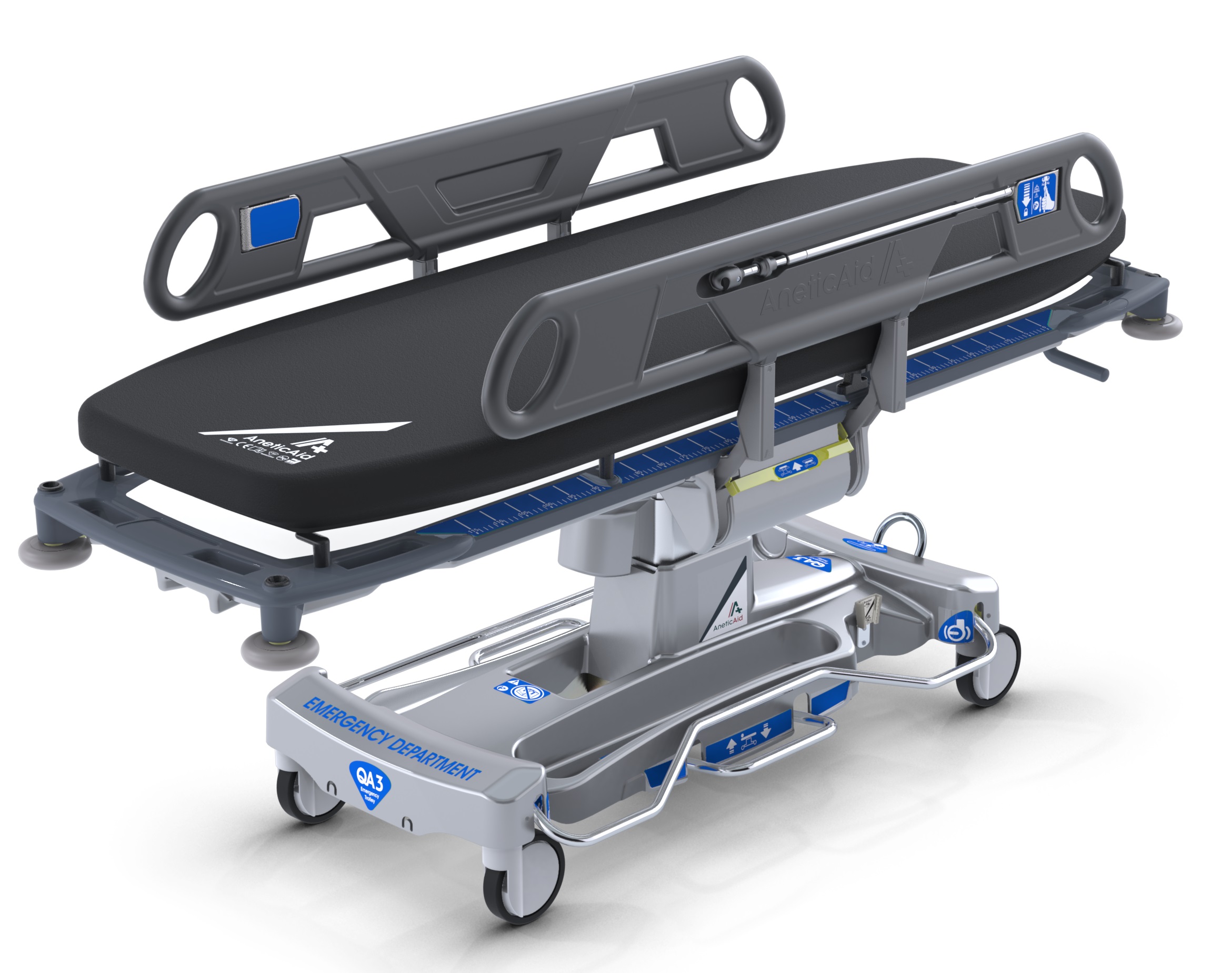QA3 - 21110 - Trolleys And Stretchers - QA3 Patient Stretcher - Patient ...