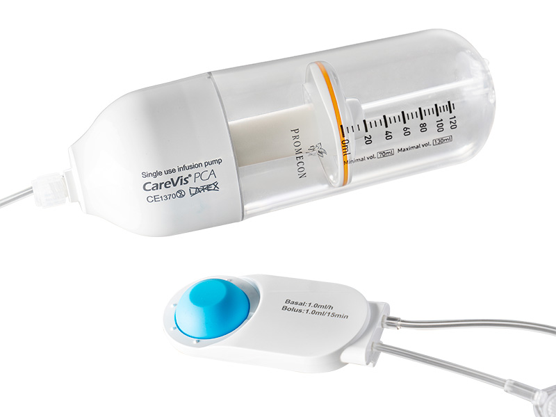 PROMECON Carevis PCA / Carevis PCA Nax Single-Use PCA Pump With Continuous Basal Flow And Bolus ...