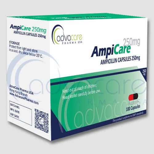 Advacare Ampicare Ampicillin Capsules