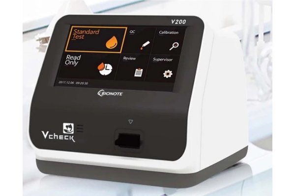 Bionote Vcheck V200 Analyzer For Veterinary Fluorescence Immunoassay