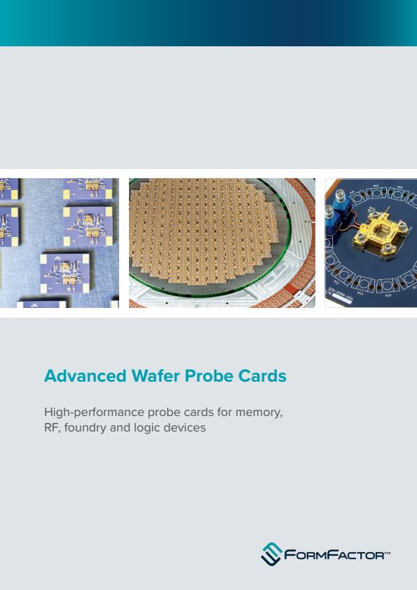 Advanced Wafer Probe Cards - Brochure
