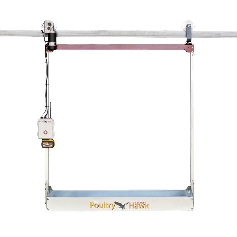 Poultry Hawk 2 E-Series Automated Trolley With Fixed Basket