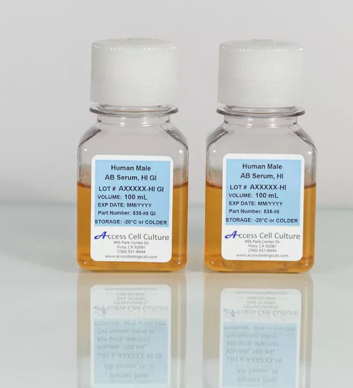 Access - Cell Therapy Products - Human Male AB Serum by ...