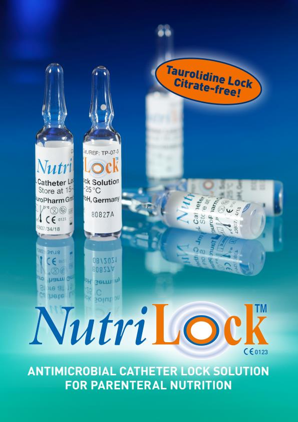 NutriLock - Catheter Lock Solution Datasheet
