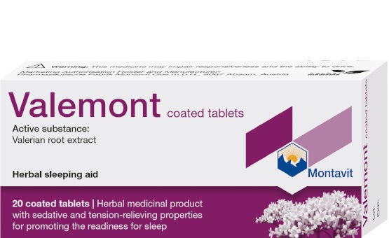 Montavit - Valemont - Recovery & Sleep - Coated Tablets by ...