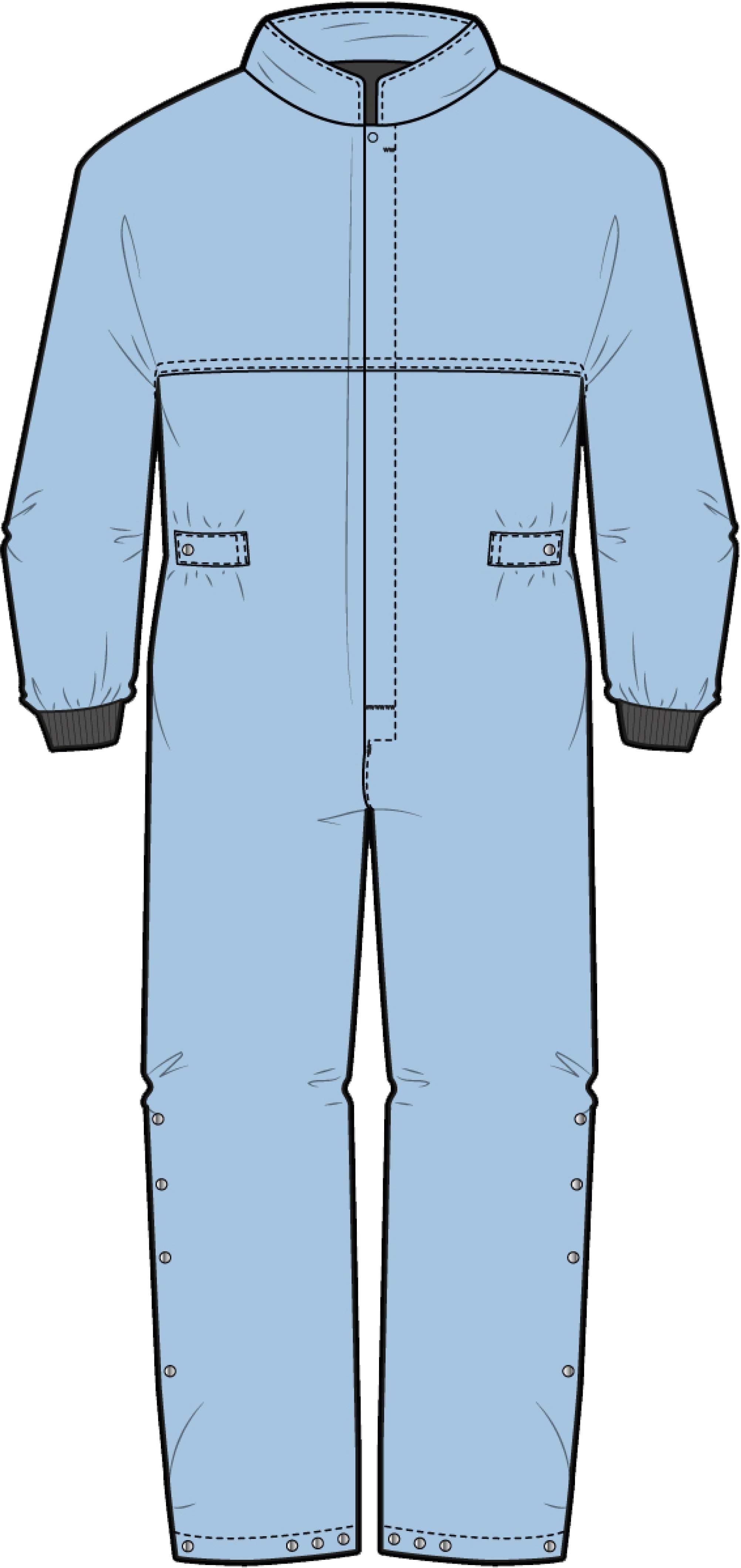 Micronclean V41 ESD Cleanroom Coverall