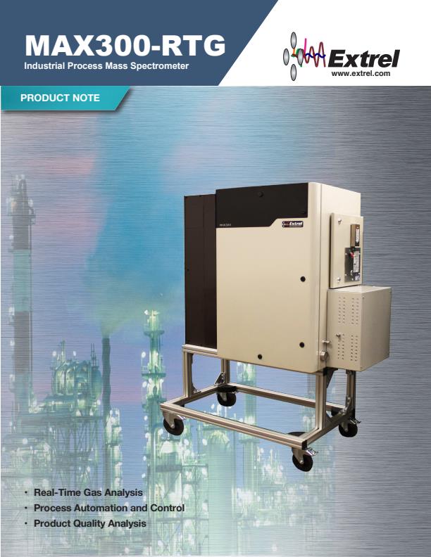 Extrel - Model MAX300-RTG - Industrial Process Gas Analyzer Brochure