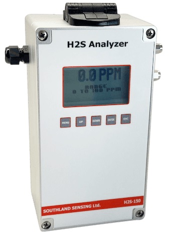 Southland Sensing H2S-150 Wall Mount Outdoor Hydrogen Sulfide Analyzer, CE