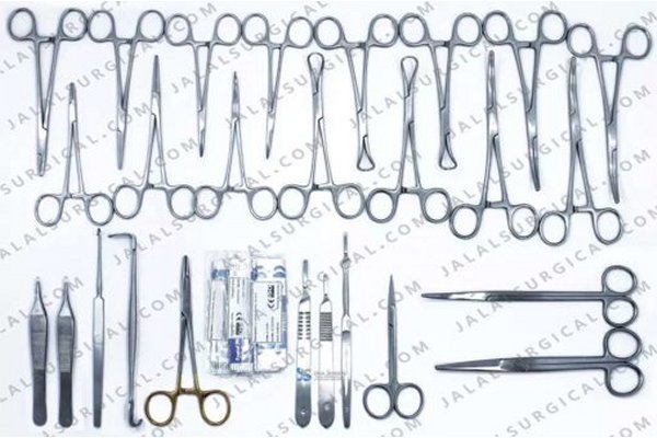 Jalal Surgical - Veterinary Instruments - 43 Pcs Veterinary Spay Kit ...
