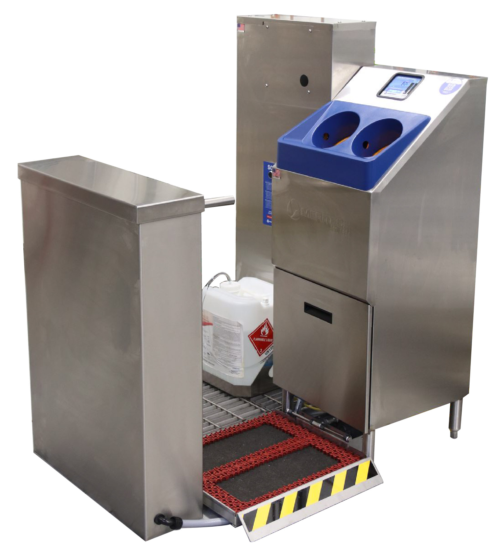 CleanTech Integrated Controlled Access Turnstile for Hand Hygiene ...