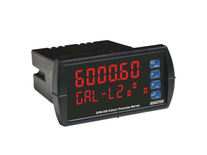 BinMaster DPM-500-HI-2L-VAC High-Intensity 8-Digit, 4-20 mA Meter