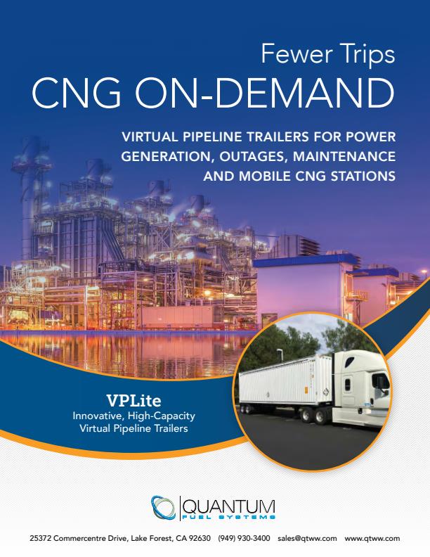 Quantum - Model Q-VP - Virtual Pipeline CNG Trailers Datasheet