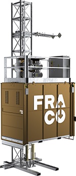 Fraco SEL Series Permanent Rack and Pinion Industrial Lifts