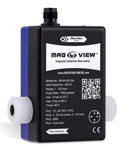 Mass Flow Online Mag-View - MVM-200-QA Magnetic Flow Meter