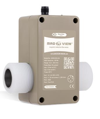 Mass Flow Online Mag-View - MVM-250-QA Magnetic Flow Meter