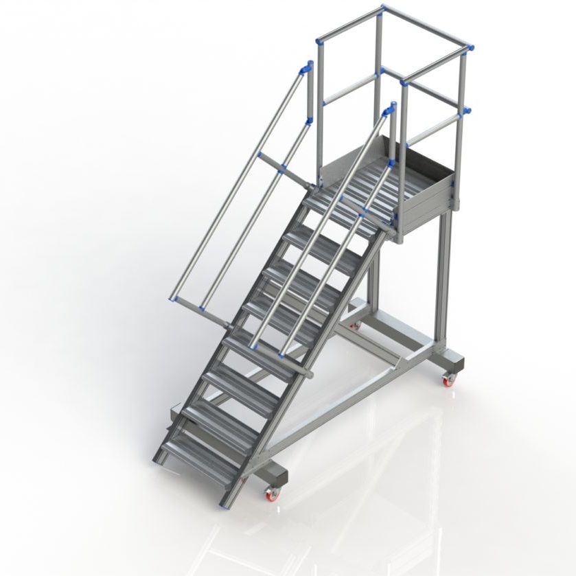 Rocket 45 Aluminum Platform Ladder