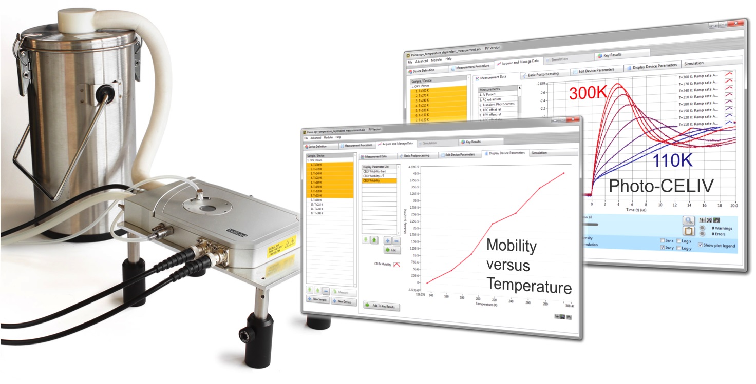 Fluxim Paios Liquid Nitrogen Cryostat