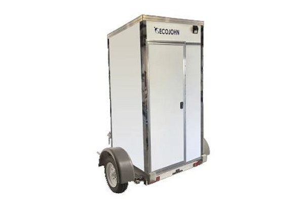ECOJOHN WorkJohn Single Portable Restroom with Waterless Incinerating ...