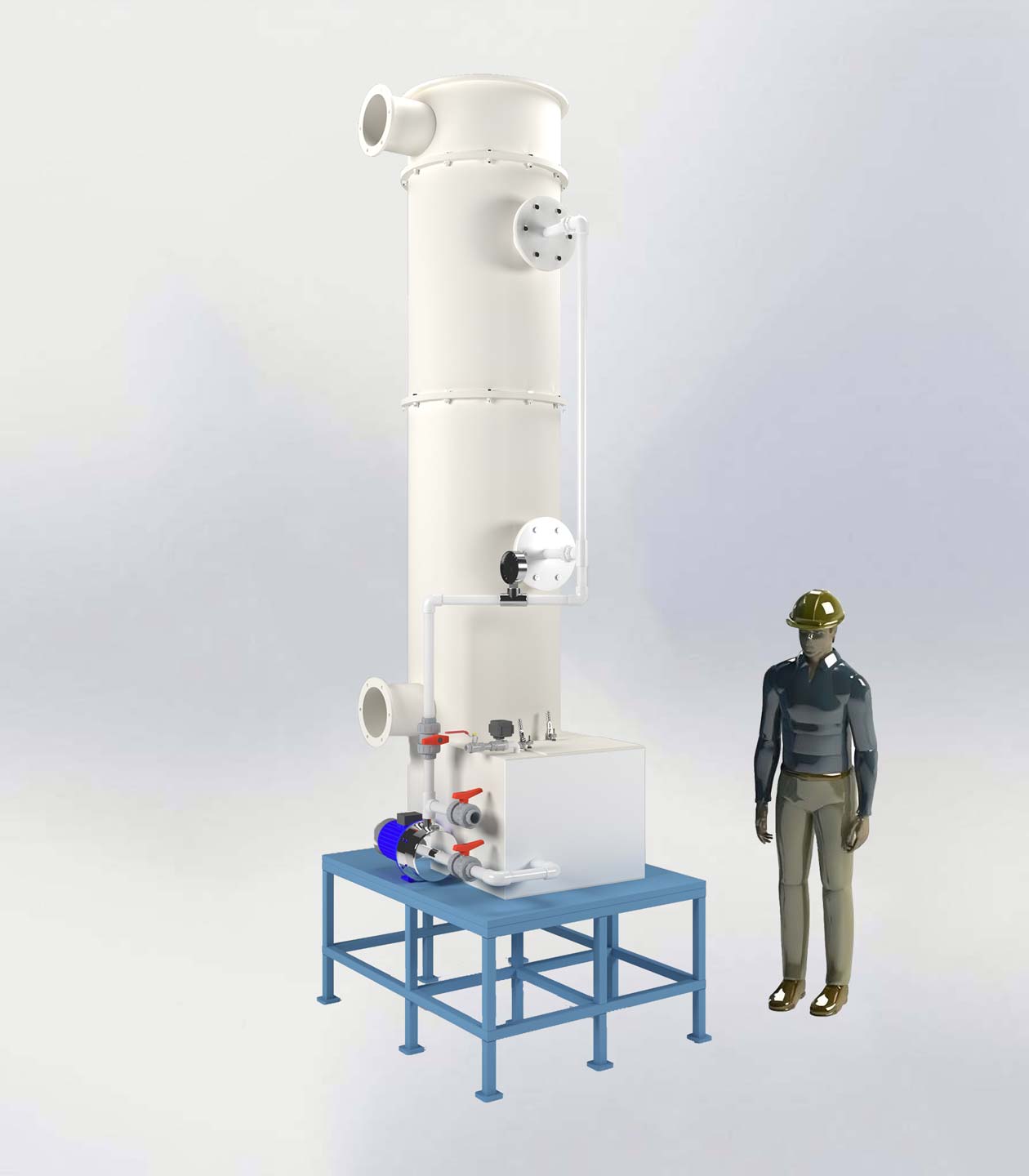 Tornado ST Spray Tower Scrubber