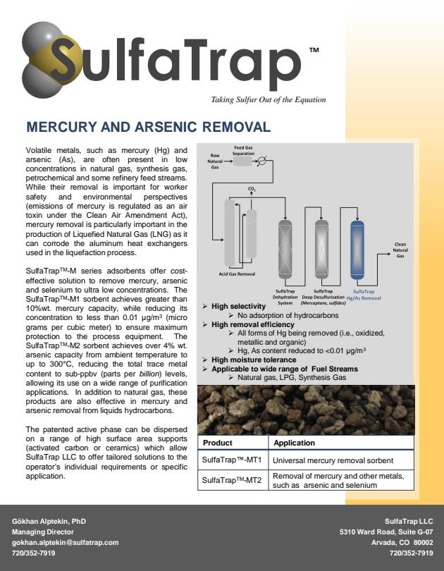 SulfaTrap Product Brochures